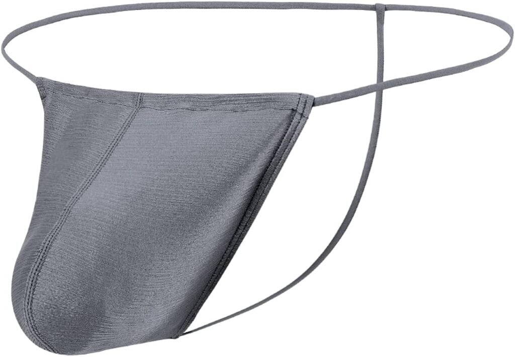 YINYOUYU Mens Silk Thong Bulge Pouch Swim Underwear Review ...