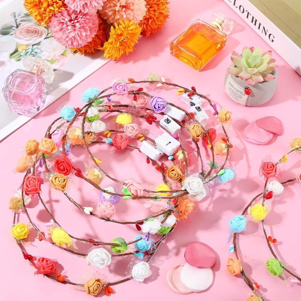 LED Flower Crown Headband Review - circuitravegear